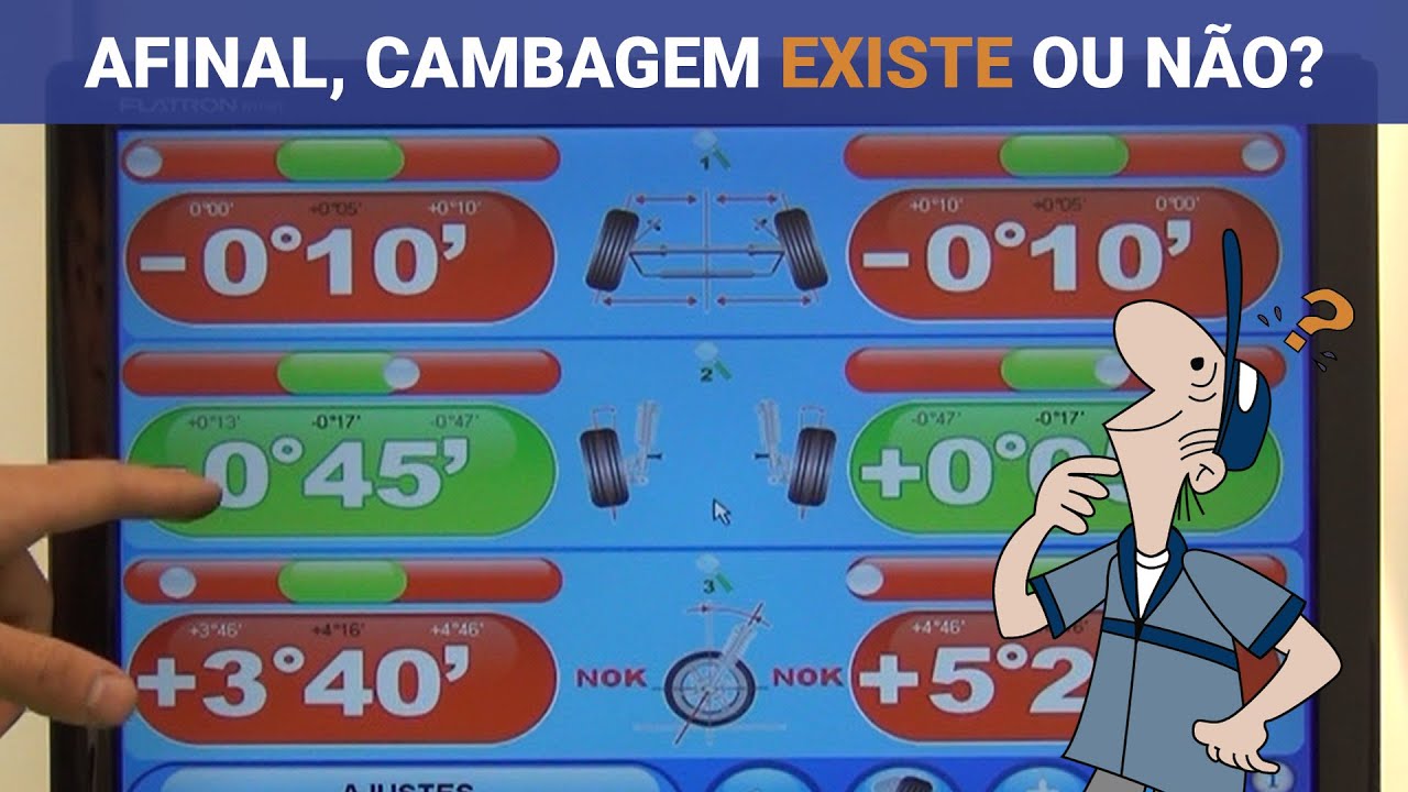 Afinal Cambagem Existe Ou Não O Mecânico Responde Revista O Mecânico