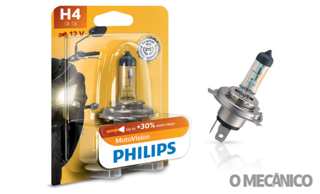 Lâmpada Philips MotoVision promete maior visibilidade - Revista O Mecânico