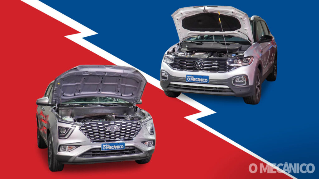 RAIO X: COMPARATIVO HYUNDAI CRETA VS VOLKSWAGEN T-CROSS - Revista O ...